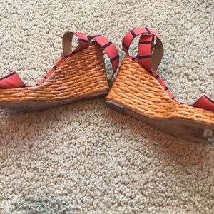 kate spade | Shoes | Kate Spade Cabana Basket Weave Wedges | Poshmark